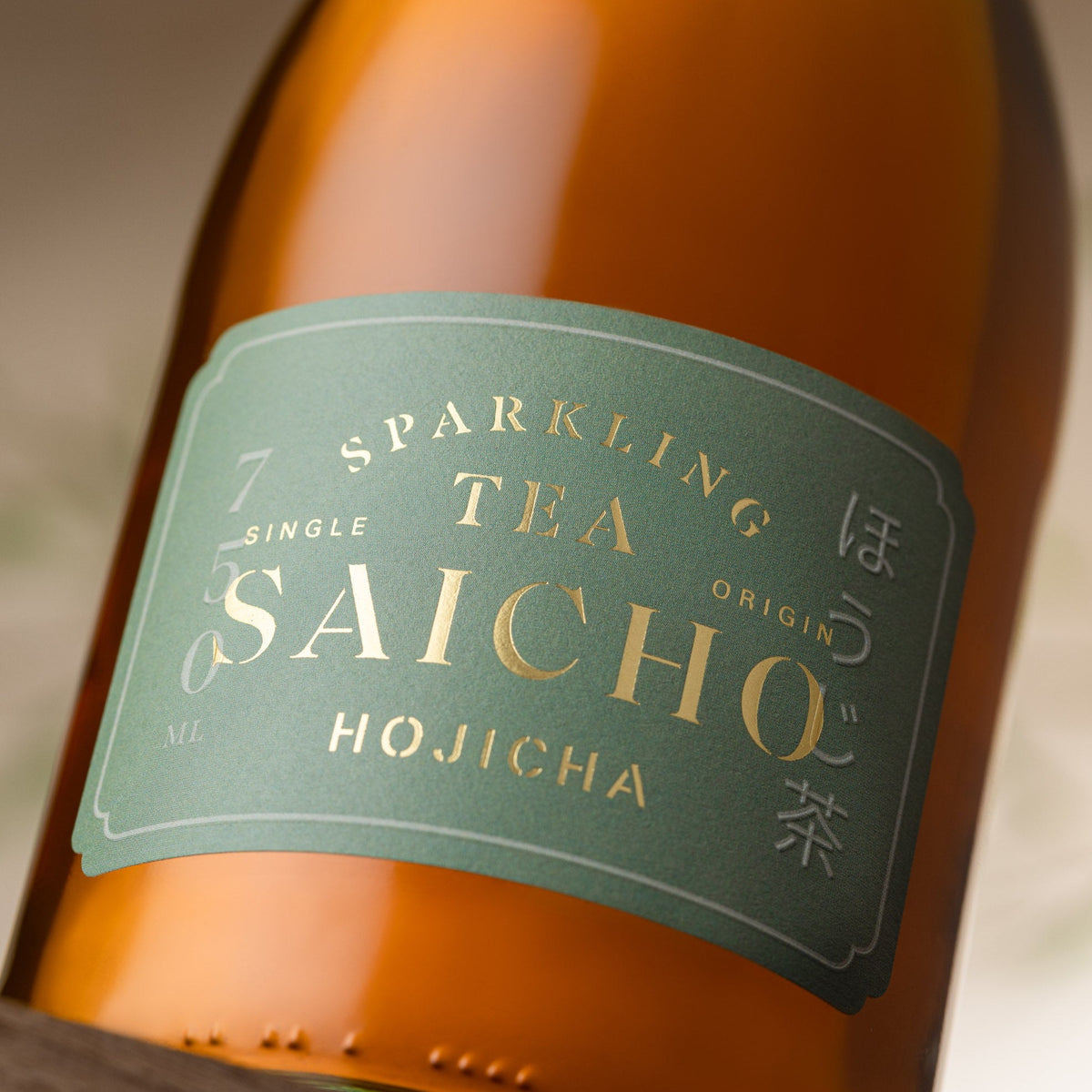 Saicho Sparkling Tea Hojicha - 750ml