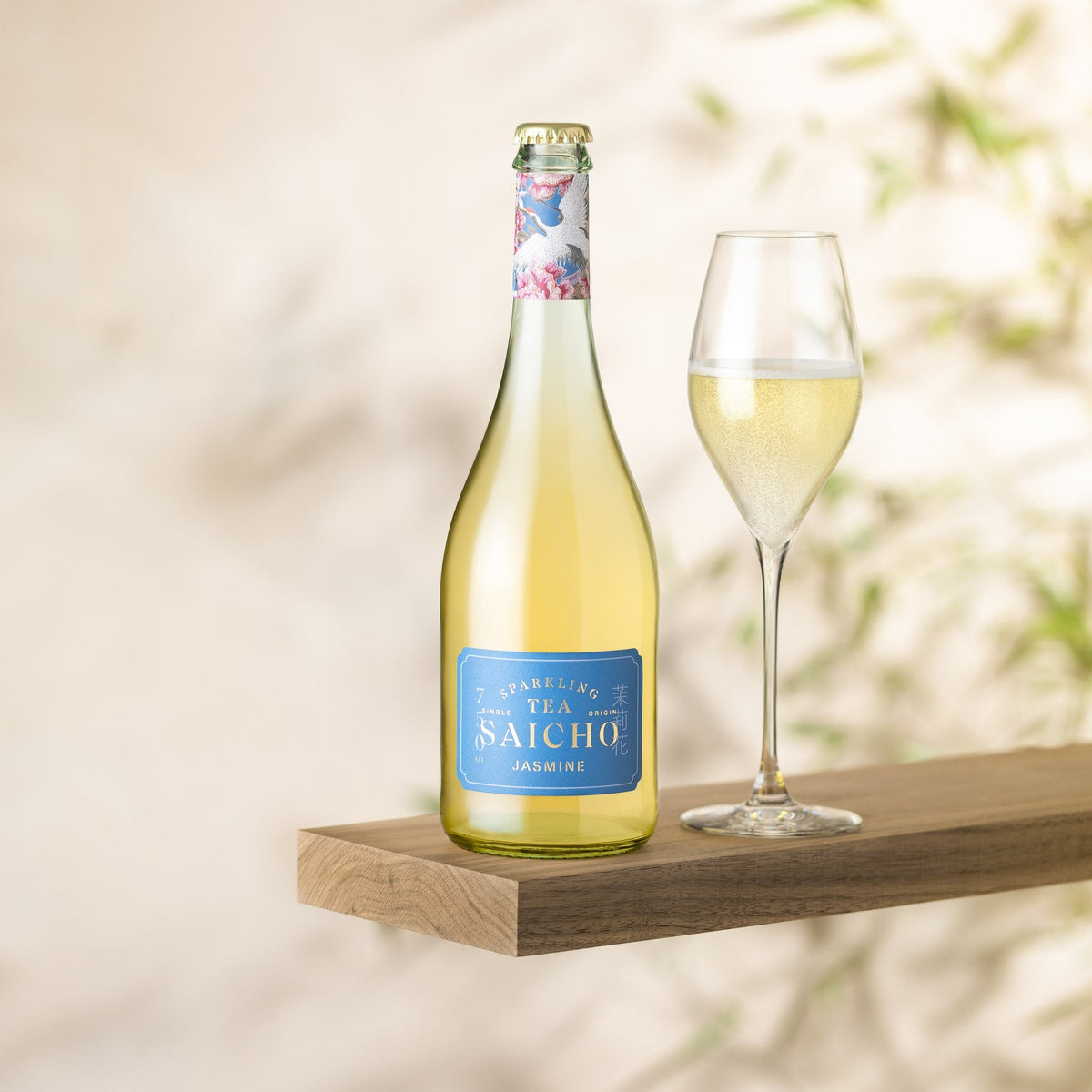 Saicho Sparkling Tea Jasmine - 750ml
